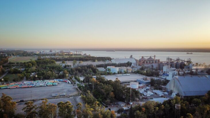 Quedó inaugurada en Puerto General San Martín la central térmica de co ...