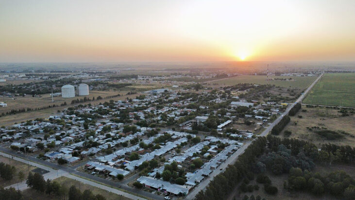 La foto tomada en Puerto General San Martín cuyo autor ganó un Premio ...